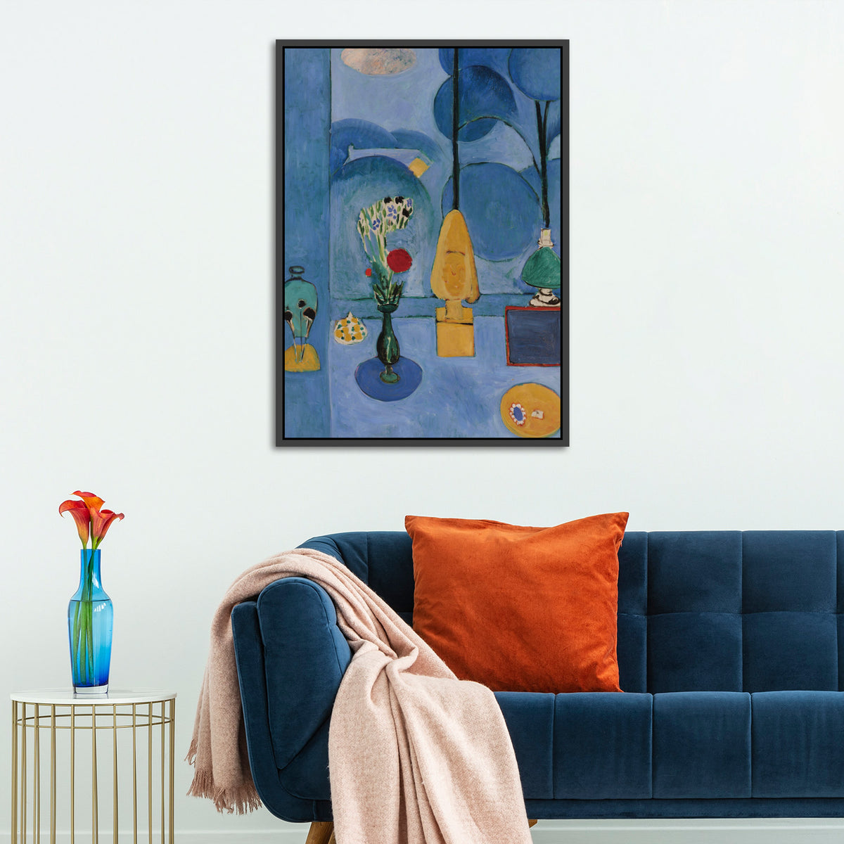 The Blue Window, 1913 by Henri Matisse – Zokis Canvas Art