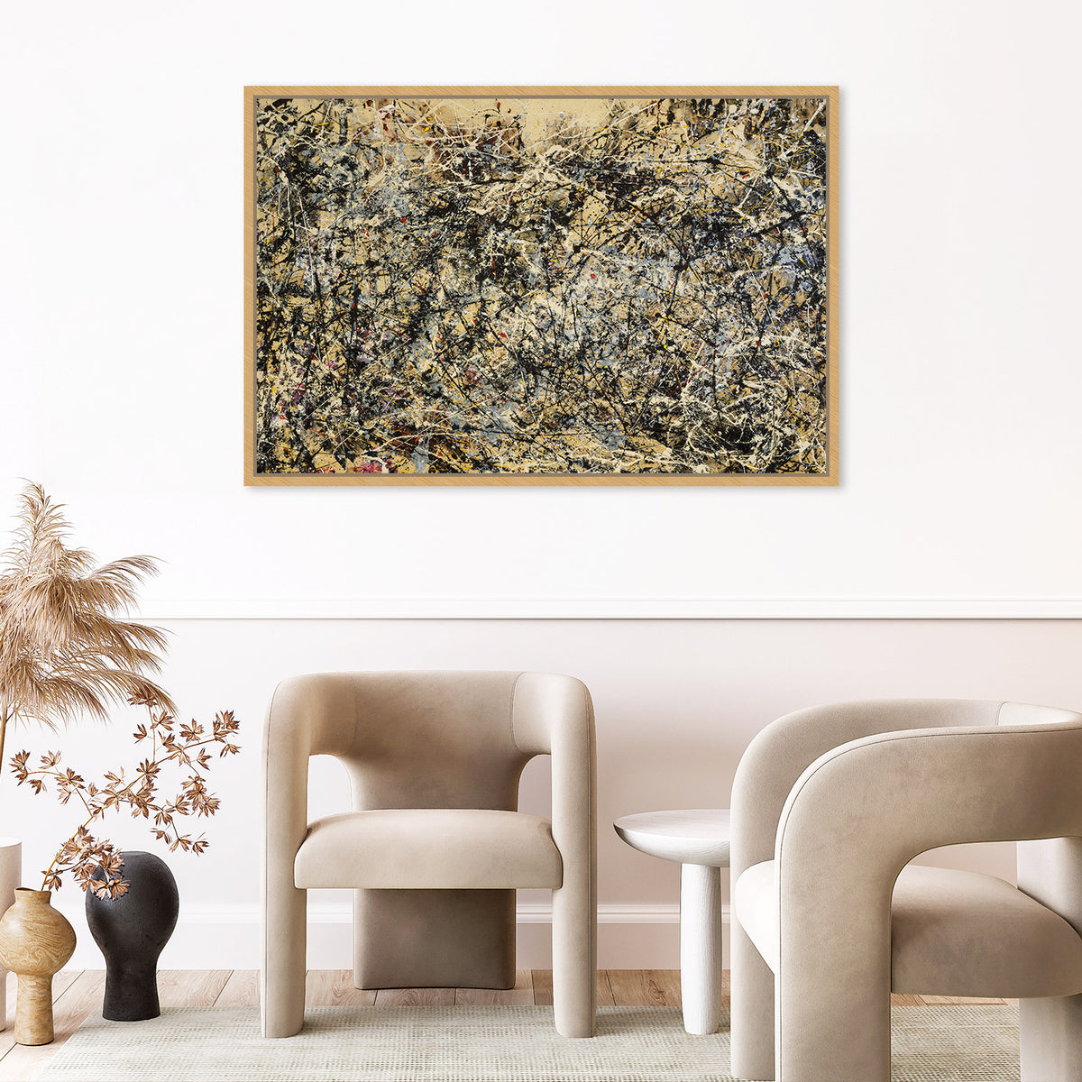 Number 1A, 1948 by Jackson Pollock – Zokis Canvas Art
