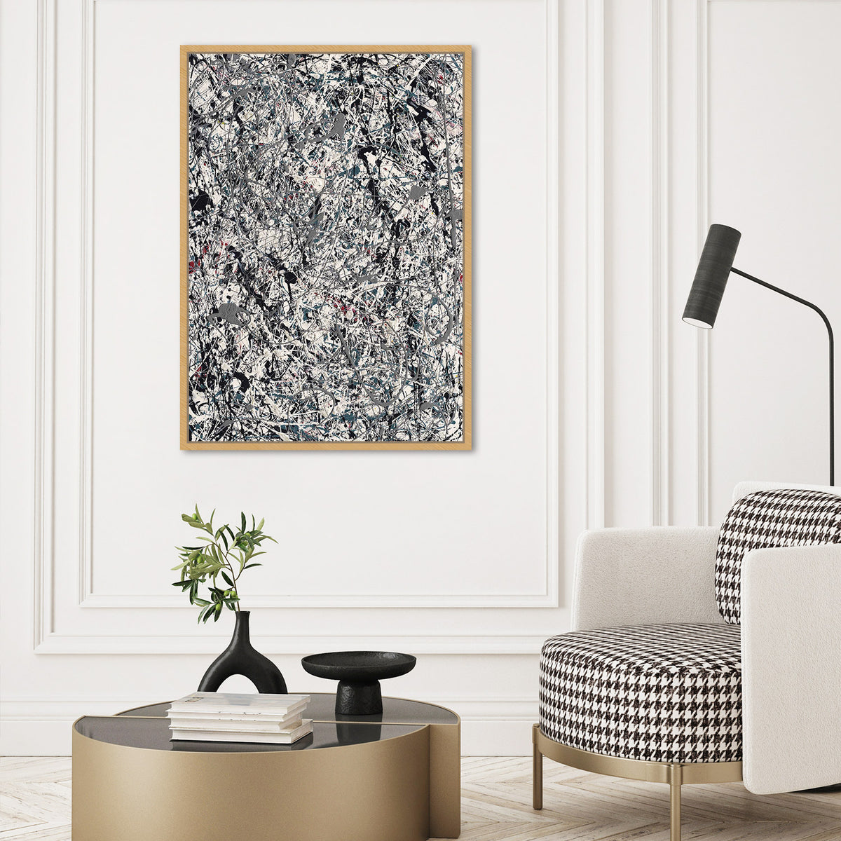 Number 19, 1948 by Jackson Pollock – Zokis Canvas Art