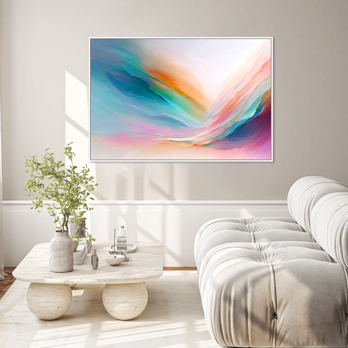 Waves Of Flowing Colors, by Alpenglow Workshop – Zokis Canvas Art