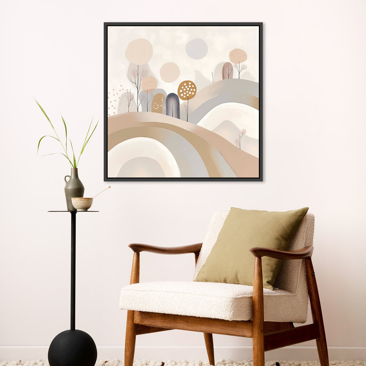 Hillside Harmony, by Bella Eve – Zokis Canvas Art