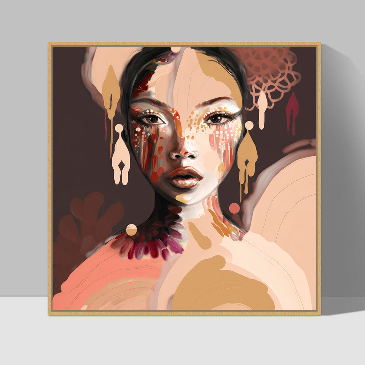 Faces of Unity: Nara, by Bella Eve – Zokis Canvas Art