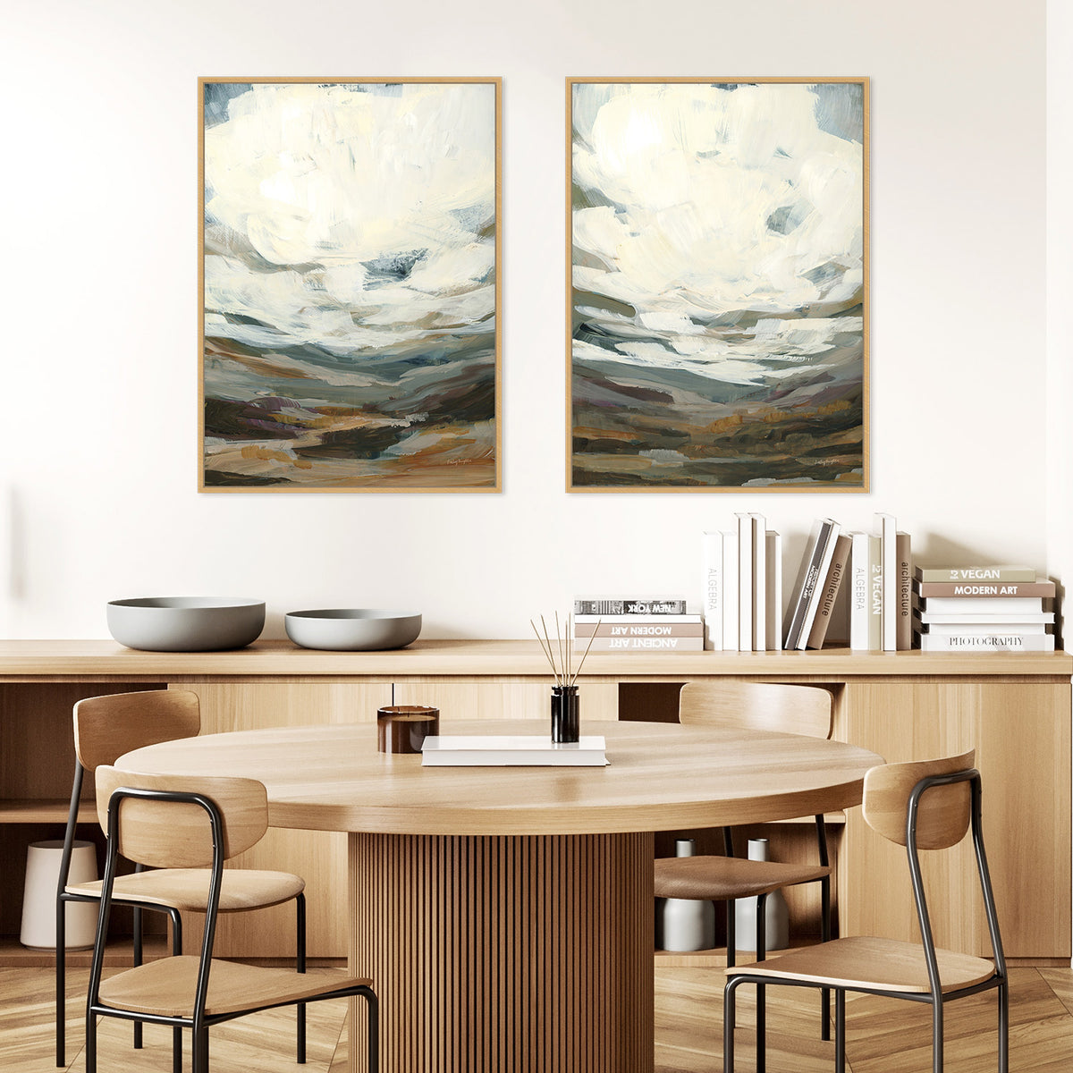 Timber Thicket, Art Duo, by Haley Knighten – Zokis Canvas Art