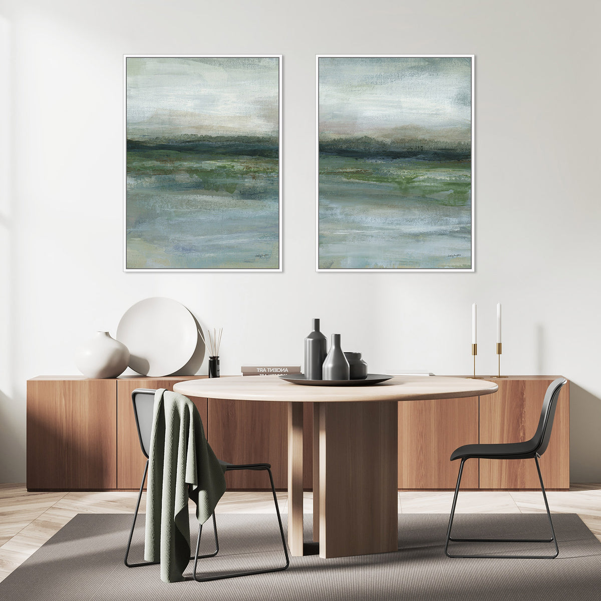 Time Lapse, Art Duo, by Haley Knighten – Zokis Canvas Art