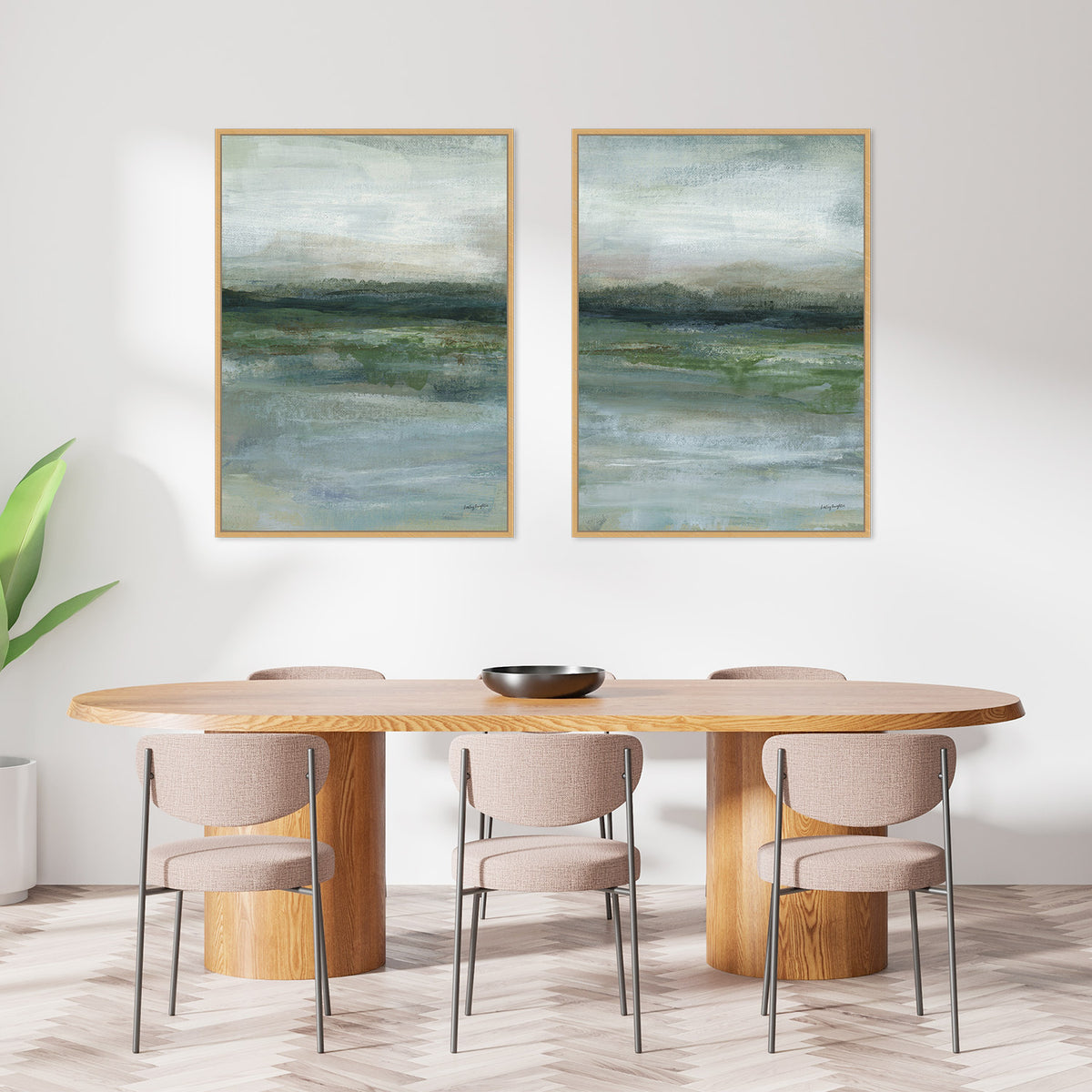 Time Lapse, Art Duo, by Haley Knighten – Zokis Canvas Art