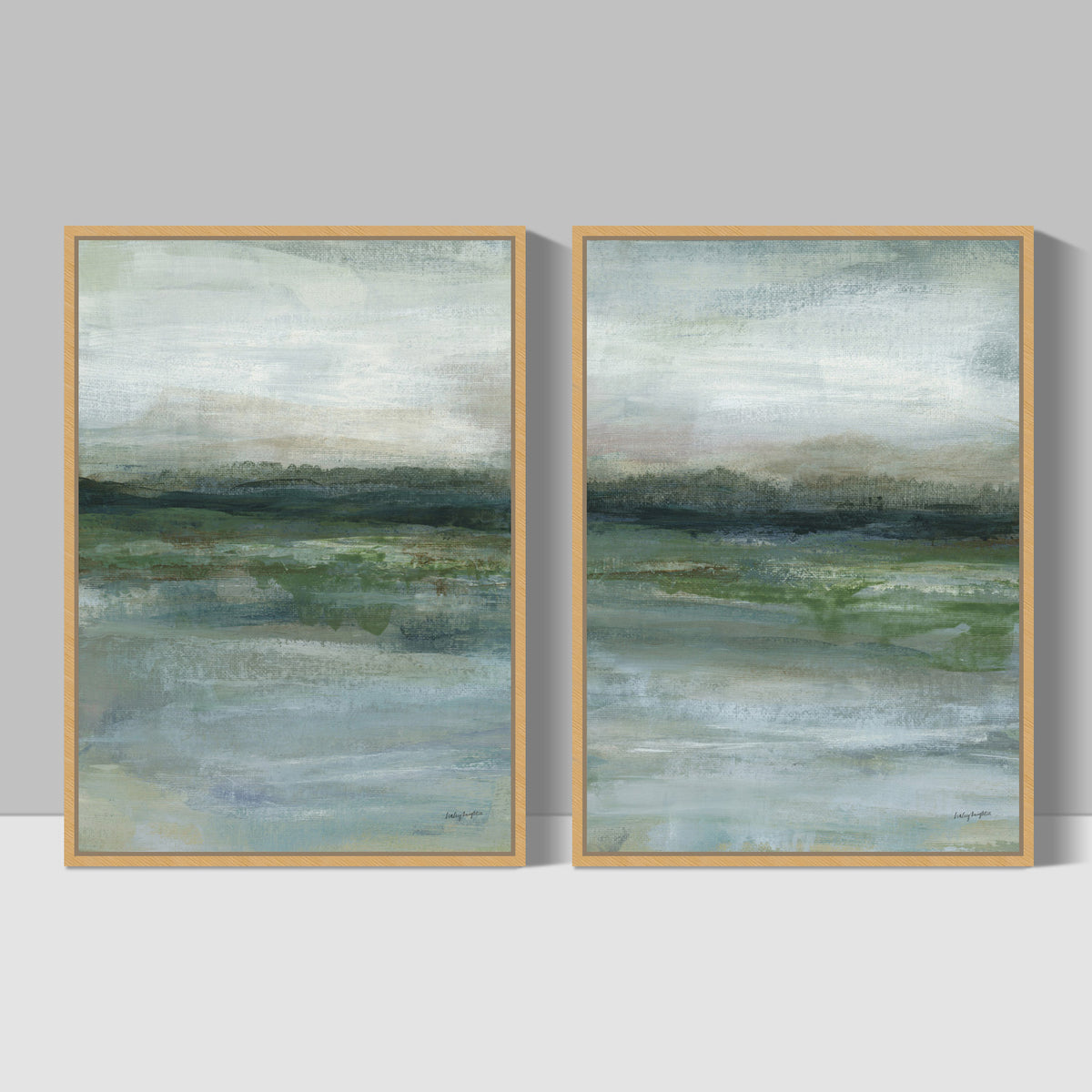 Time Lapse, Art Duo, by Haley Knighten – Zokis Canvas Art