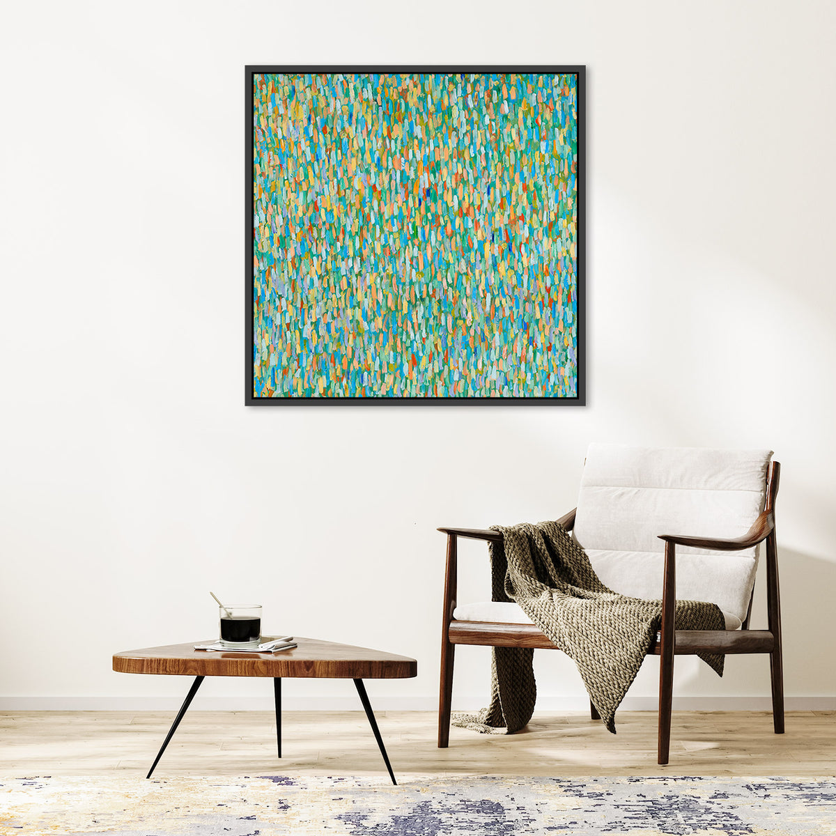 Colours of a Song, Square, by Helen Joynson – Zokis Canvas Art