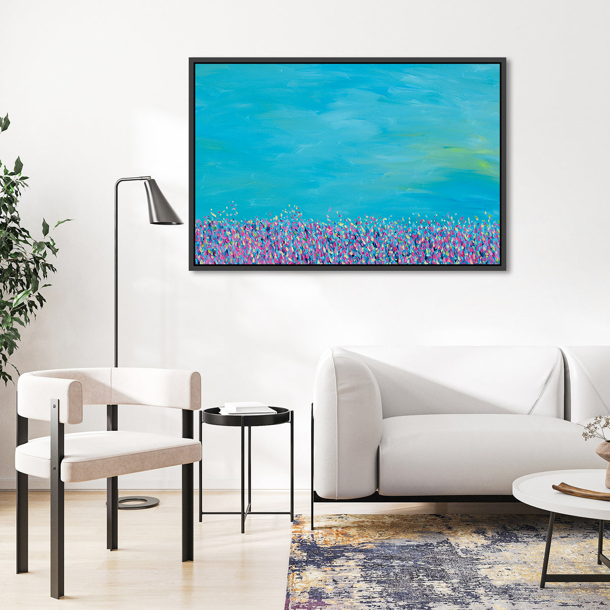 Land of Clear Blue, by Helen Joynson – Zokis Canvas Art