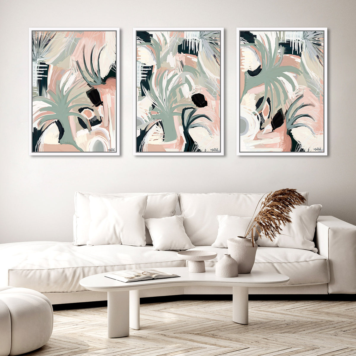Port Scape, Art Trio, by Inkheart Designs – Zokis Canvas Art
