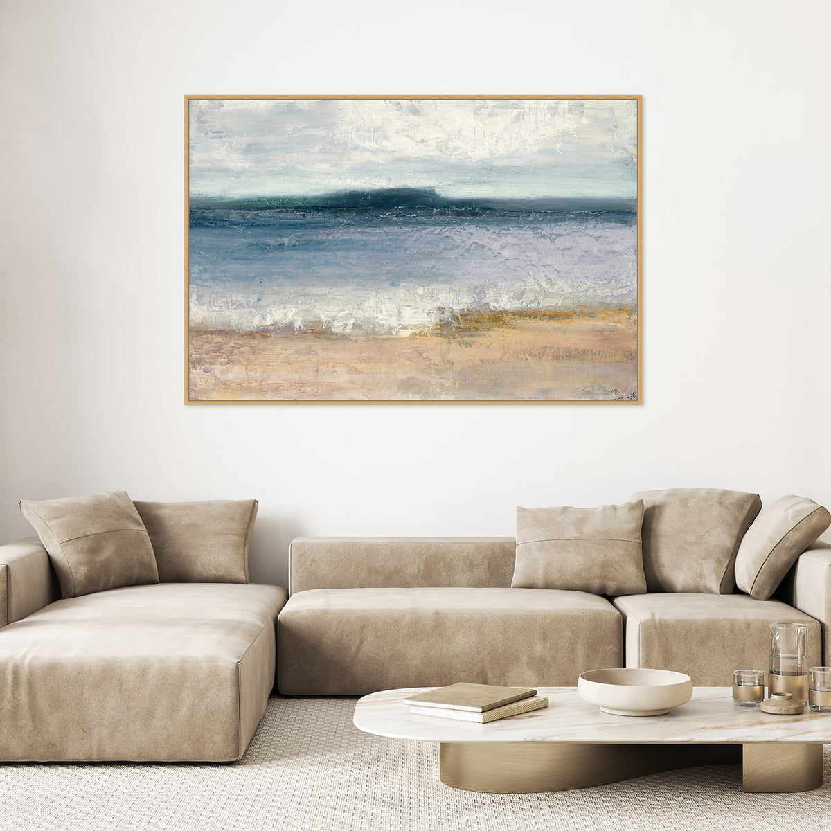 Indigo Isle, by Julia Purinton – Zokis Canvas Art