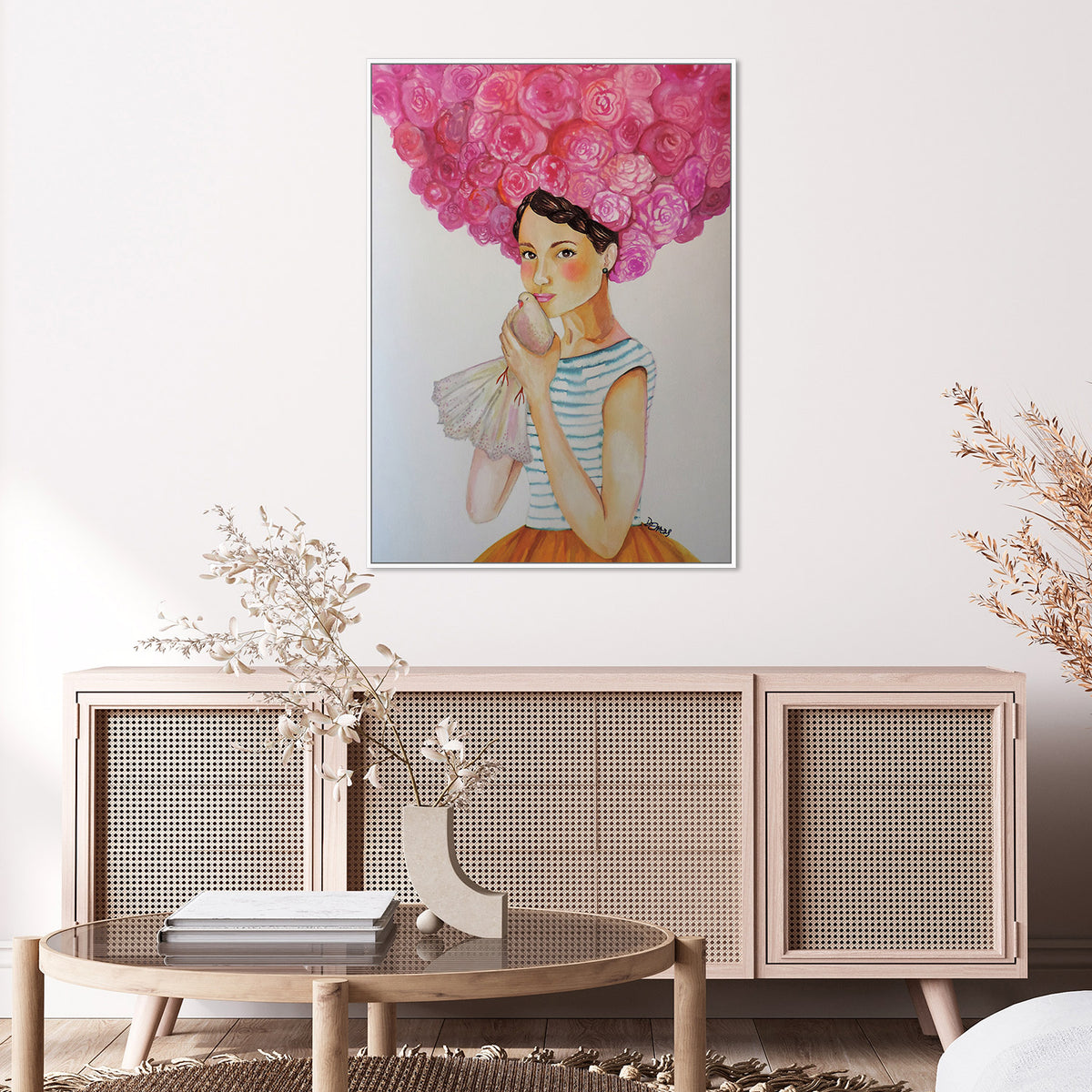 Audrey, by Sylvie Demers – Zokis Canvas Art