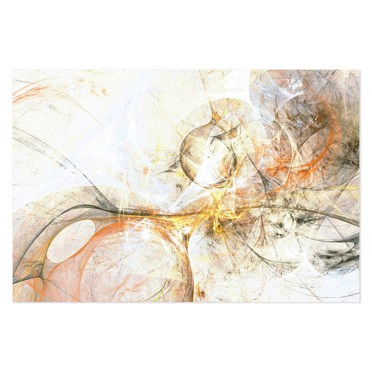 Filigree Abstract Art – Zokis Canvas Art