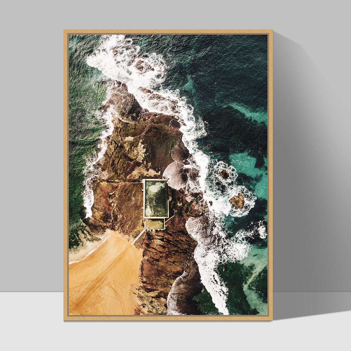 Rocky Lookout, Manly Beach – Zokis Canvas Art