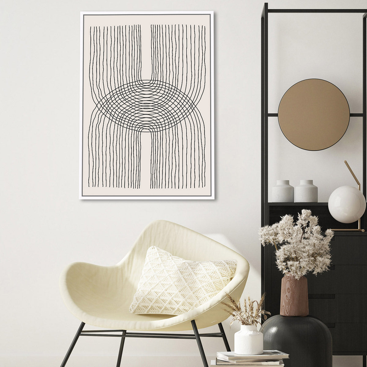 Reversed Puzzle Pieces, Illustration Art – Zokis Canvas Art